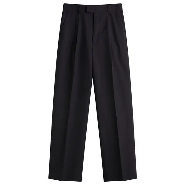 Buy Auralee Super Fine Tropical Wool Slacks - Top Dark Navy At 71